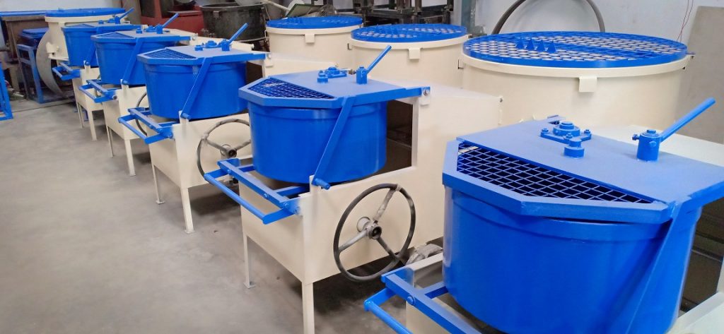 Refractory Castable Pan Mixer, C Series Wet and Dry Pan Mixers
