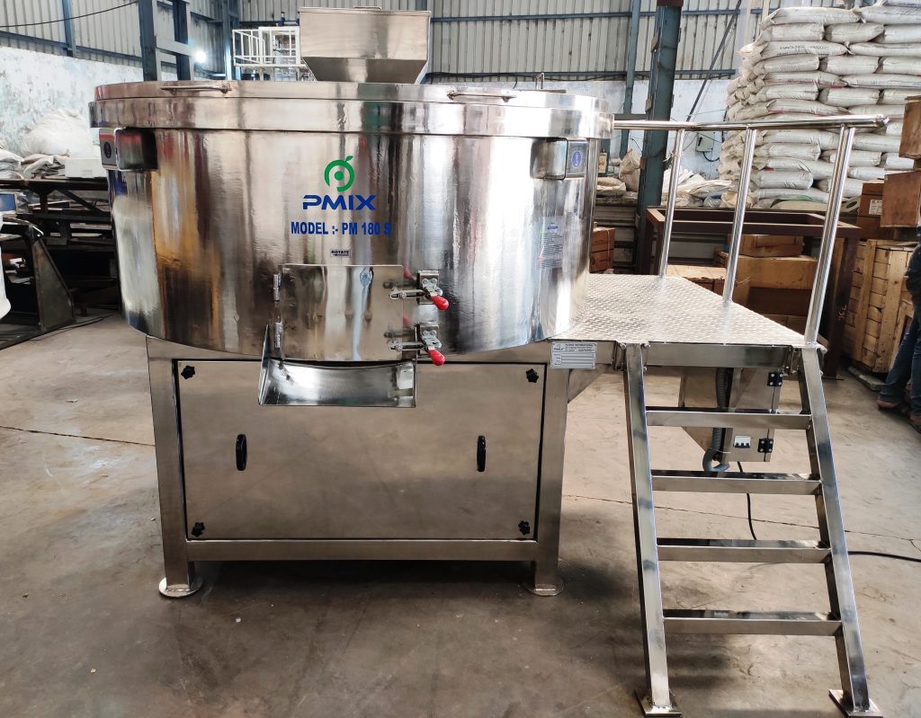 Detergent Powder Mixing Machine, Industrial Powder Pan Mixer