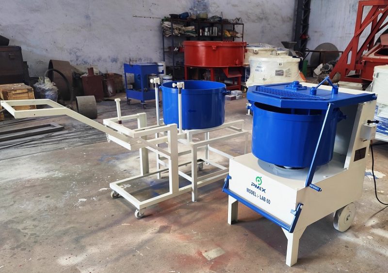 Laboratory Concrete Pan Mixer, Cement Mixer, Blender Manufacturer